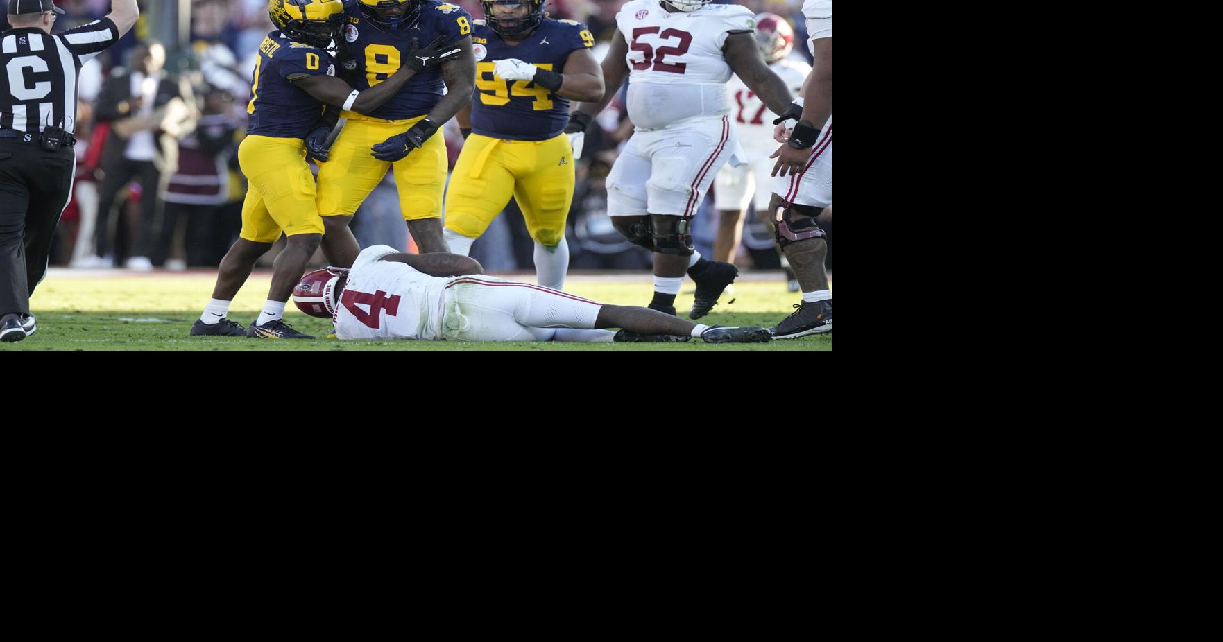 Michigan Wolverines stop Alabama 27-20 in OT | Ap | theadanews.com