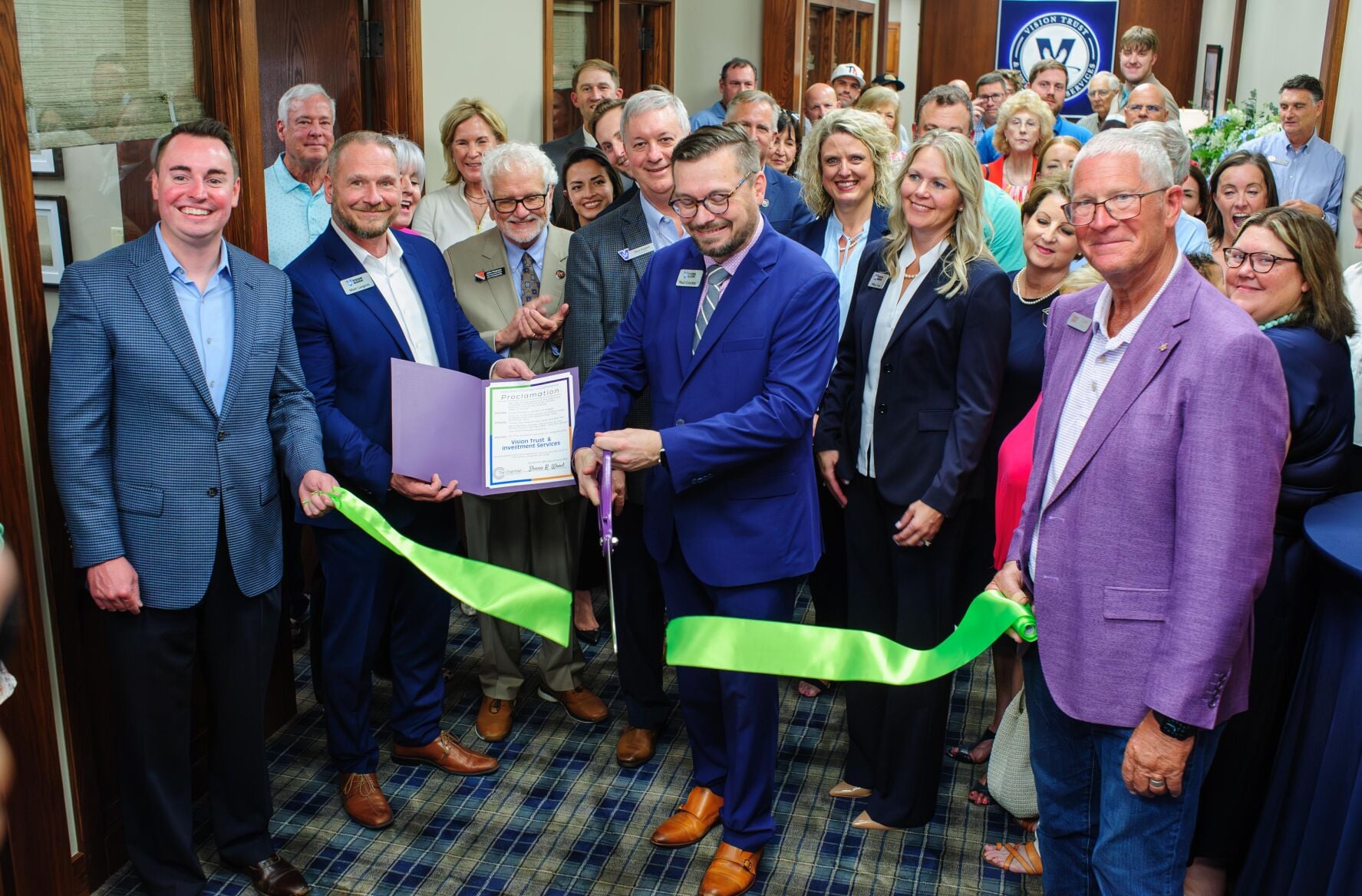 Vision Trust & Investment Services celebrates rebrand with ribbon ...