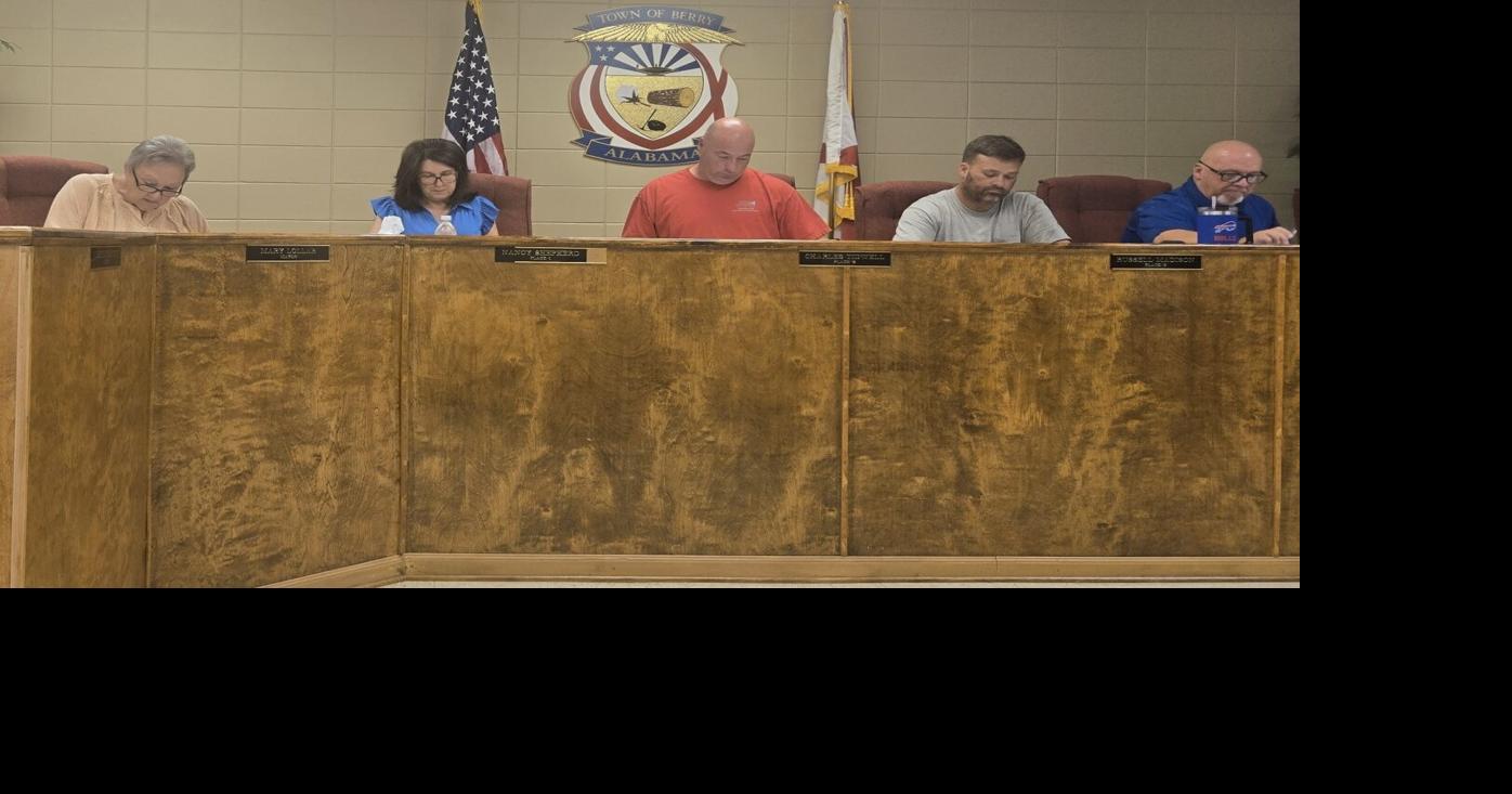 Berry Town Council accepts bid for repaving project | Local News ...