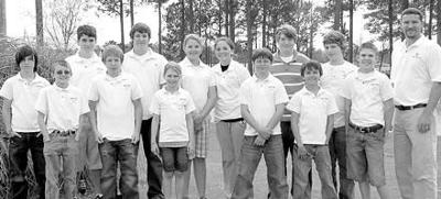 BCMS teams hitting the links - The 2008 Bacon County Middle School golf ...
