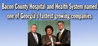 Bacon County Hospital and Health System named one of Georgia’s fastest ...