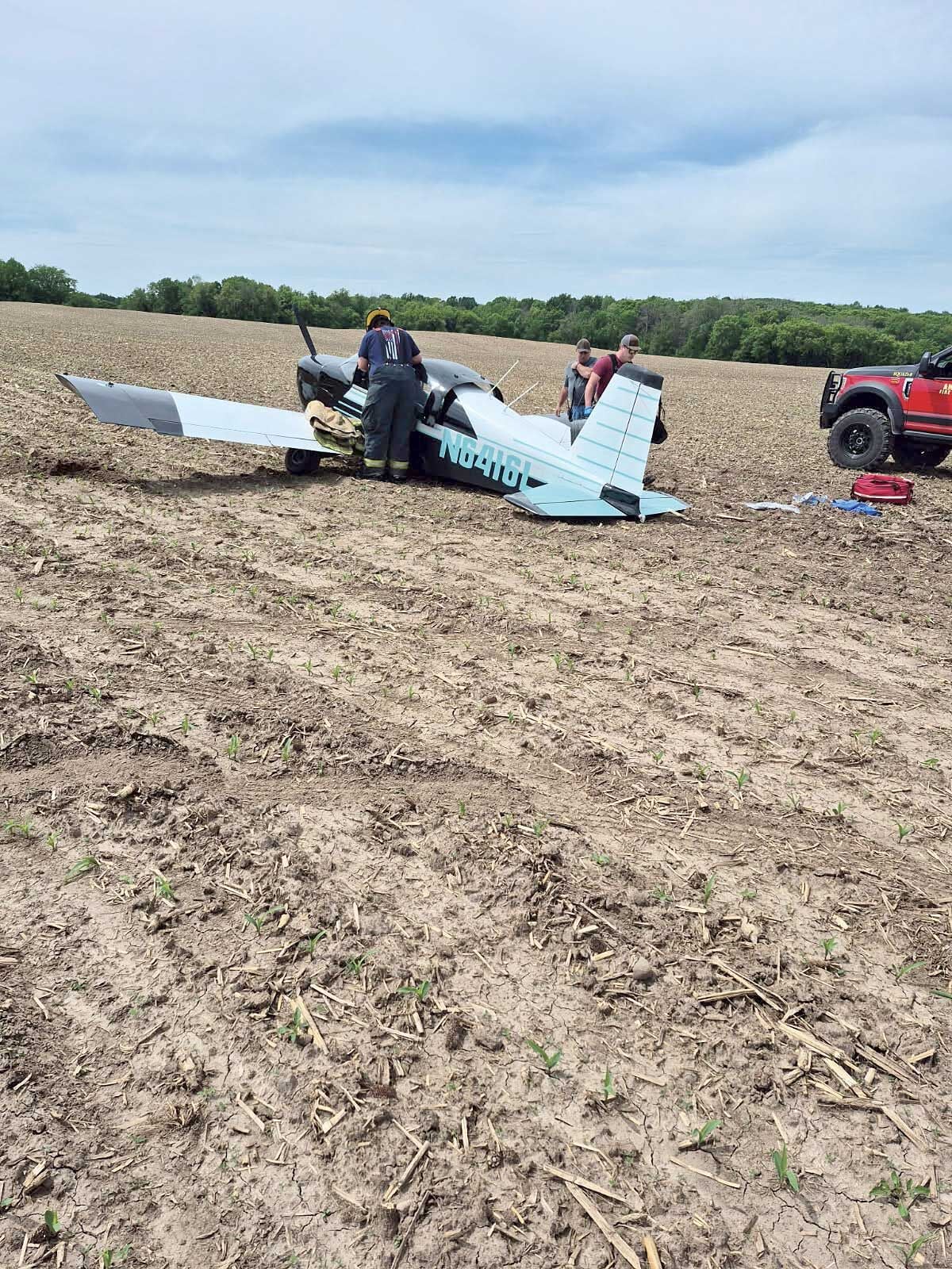 Federal investigators probe small plane crash near Amery Airport | News ...