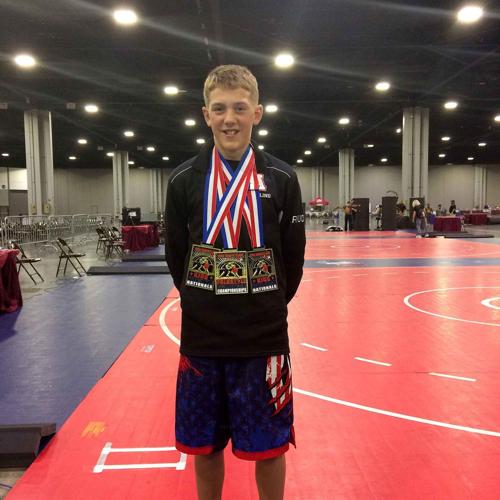 Three Amery Wrestlers compete at Kids Nationals, Hopke brings home ...