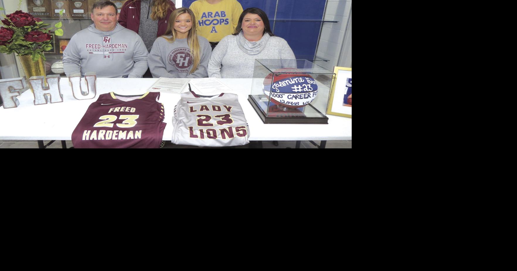 Arab's Jasmine Davis signs basketball scholarship with Freed-Hardeman ...