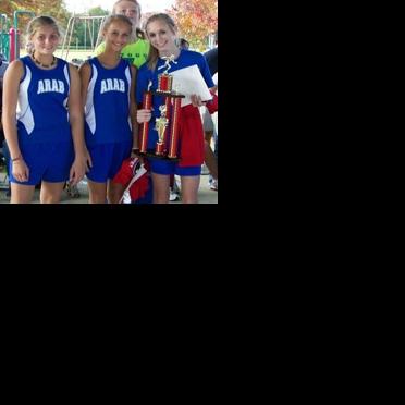 The junior varsity Lady Knights Hailey Buckalew, Shayna Cooper, Halie ...