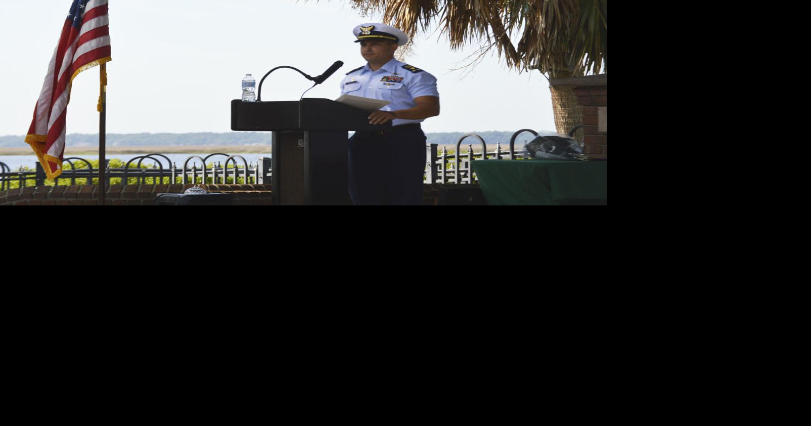 2002 Camden High graduate assumes command of USCGC Sea Dragon | Local ...