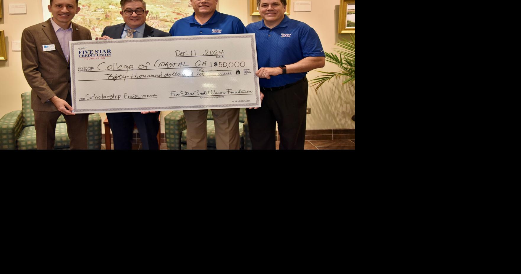 Five Star Credit Union Foundation donates to college | Community Life ...