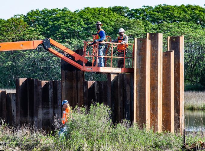Terry Creek Outfall cleanup continues | Local News | thebrunswicknews.com