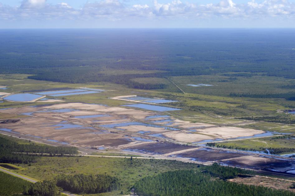 Getting the aerial perspective on a titanium mining project | Local ...