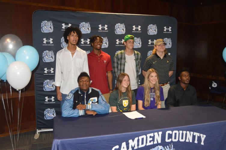 Six Camden football players ink scholarships | Local Sports ...