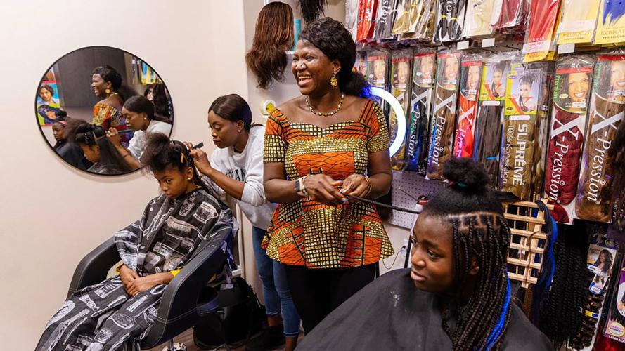 She fought to change hair-braiding law. Now, this refugee owns one of ...