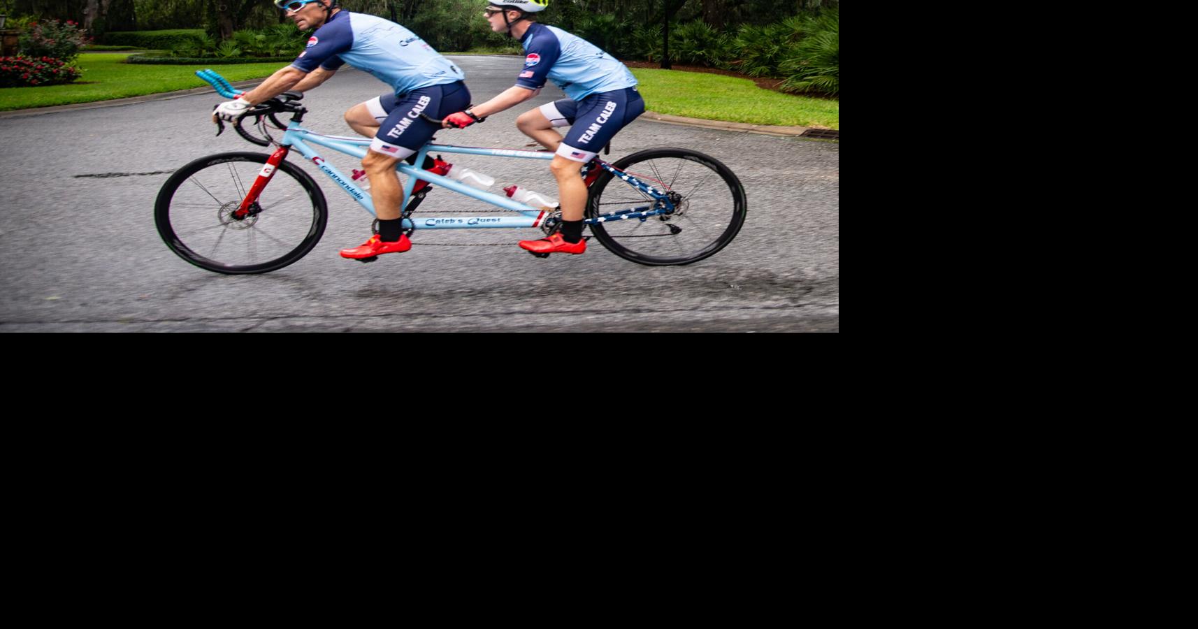 Caleb's trek across U.S. ends on St. Simons Island | Local News ...