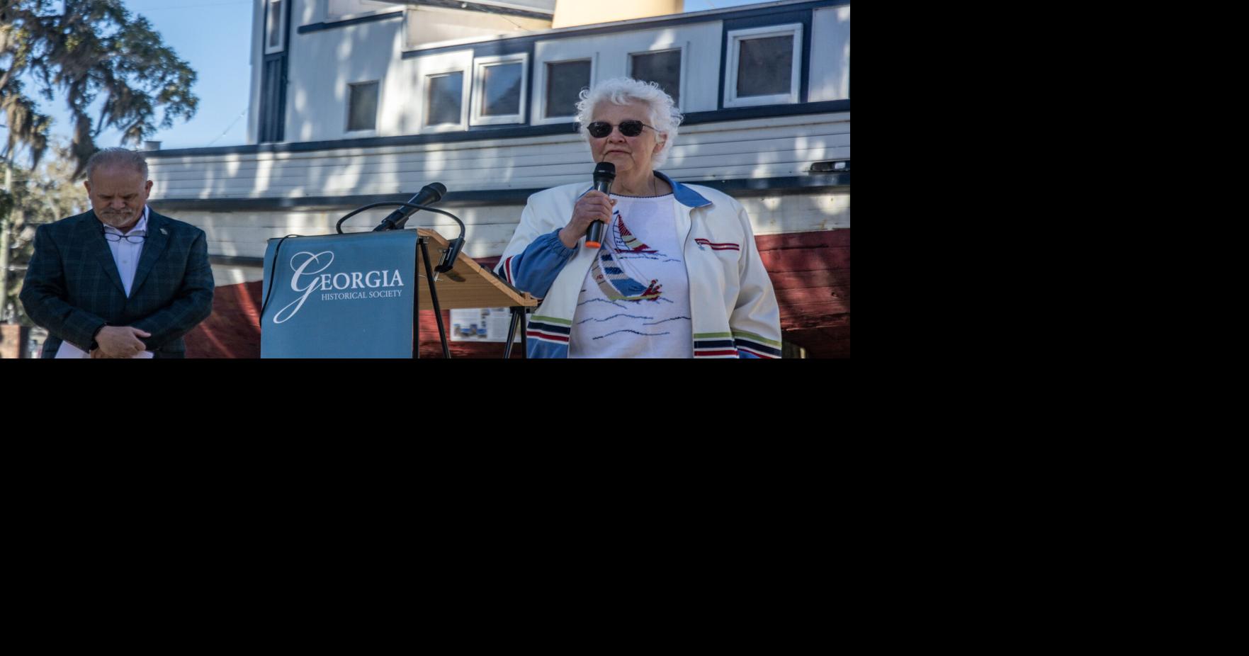 Historical marker unveiled in Darien for wood-hulled Kit Jones | Local ...