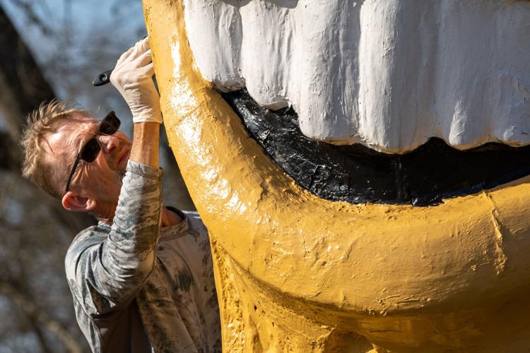 Plains ‘smiling peanut’ gets face-lift as residents prepare to say ...