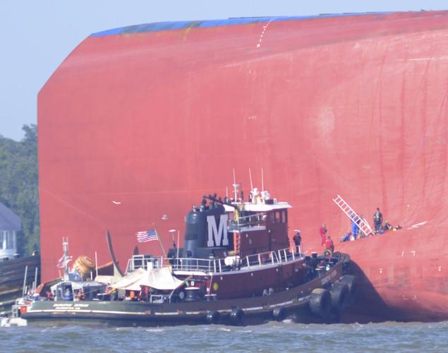 A year ago, the Golden Ray capsized in St. Simons Sound | Local News ...