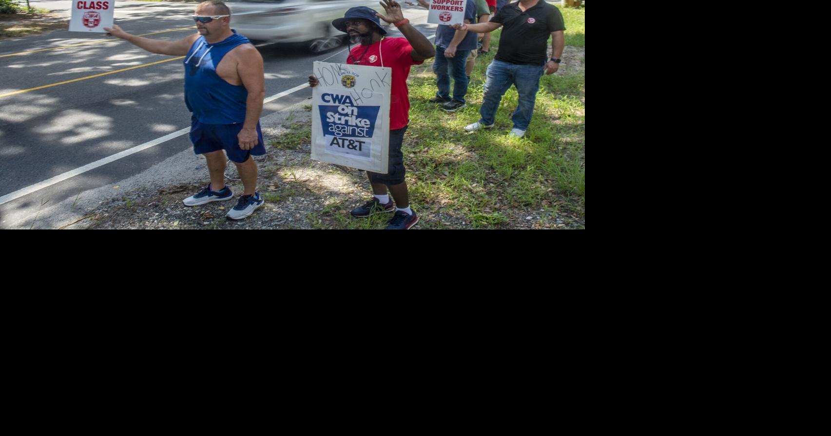 Local AT&T workers on strike with others around Southeast | Local News ...