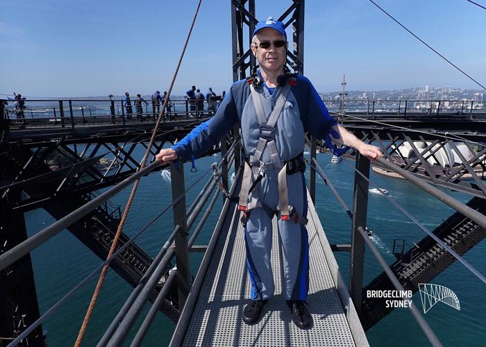 A bridge too high? Not for this group of intrepid business travelers to ...