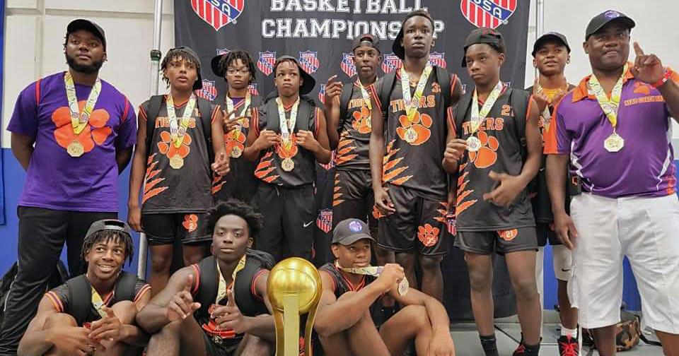 WORLD CHAMPIONS: Glynn County Tigers win AAU 8th Grade Division II ...