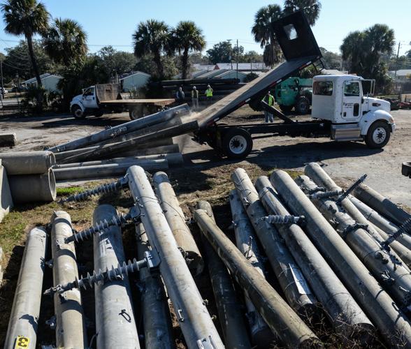 Georgia Power donates utility poles for artificial reef | Local News ...
