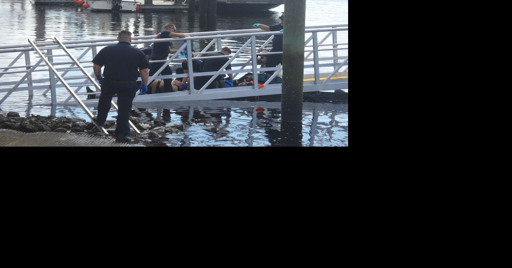 Boat ramp collapse injures participants in Navy reunion | Breaking ...