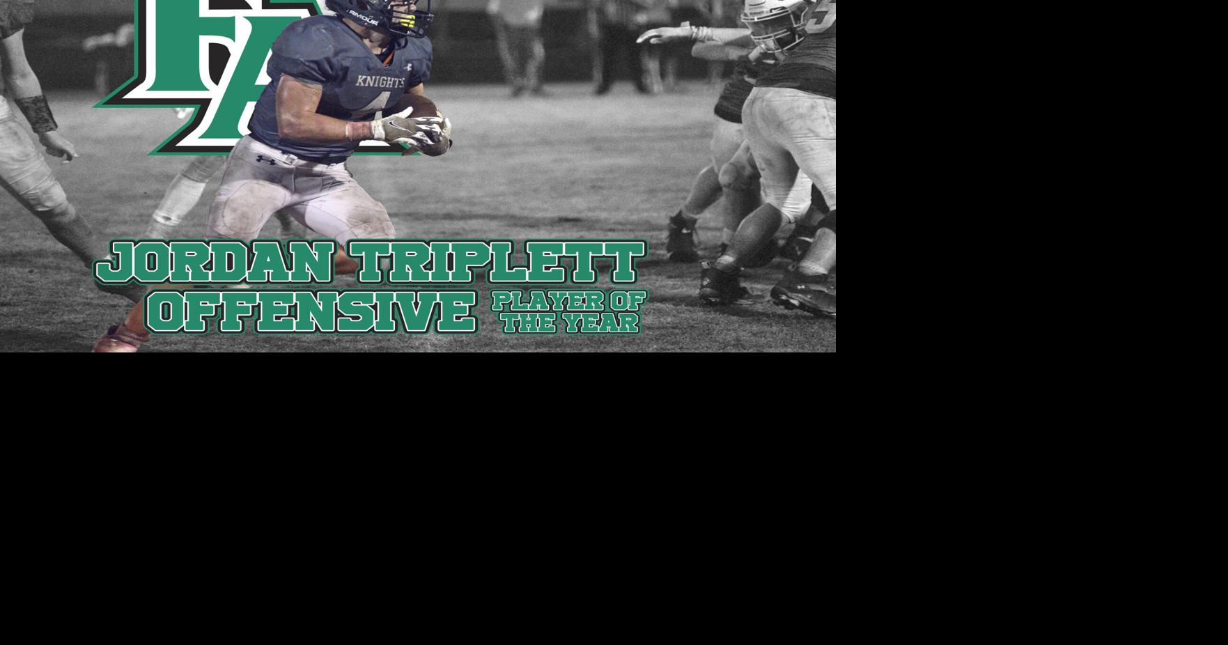 Offensive Player of the Year Jordan Triplett is a stallion unleashed ...