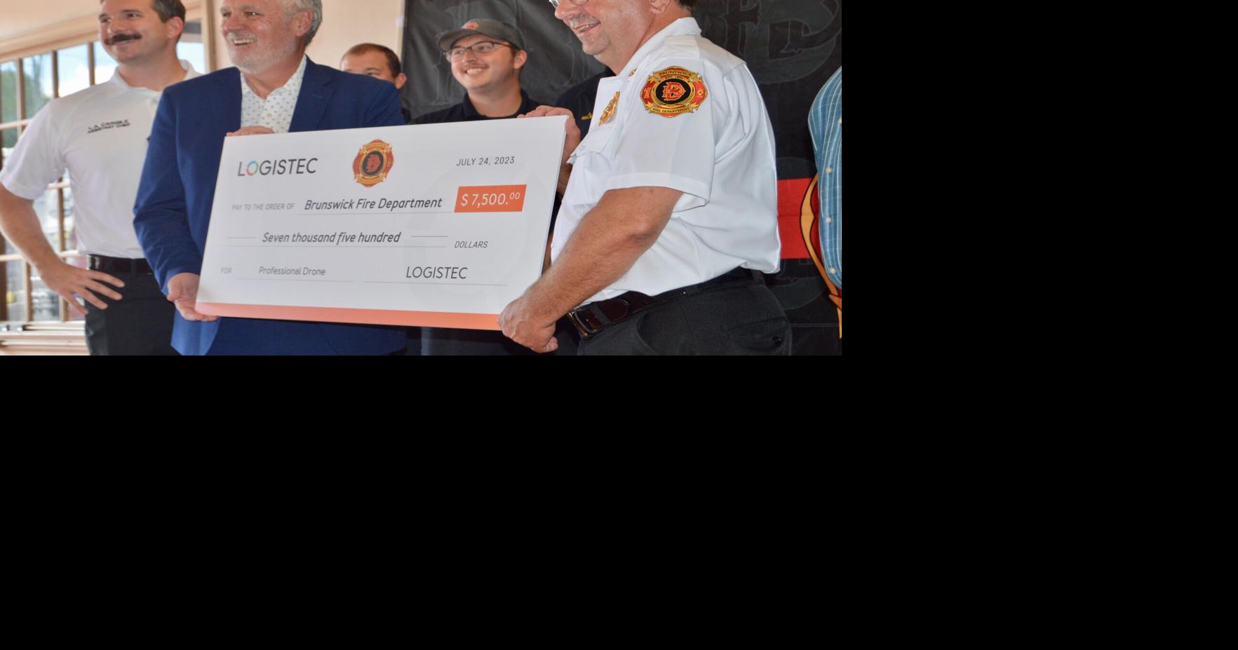 Local businesses donate to Brunswick Fire Department | Local News ...