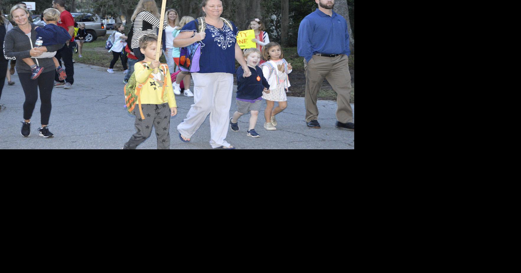 St. Simons Elementary hosts walk-to-school event to raise safety ...