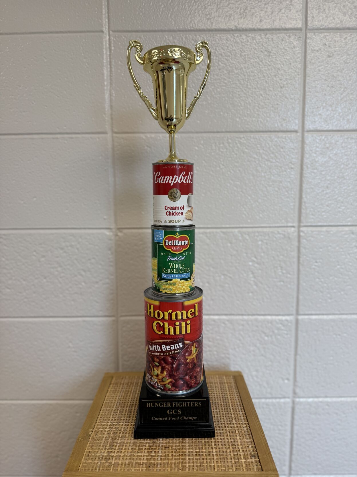 School board donates nearly 5,000 cans of food to local charity | Local ...