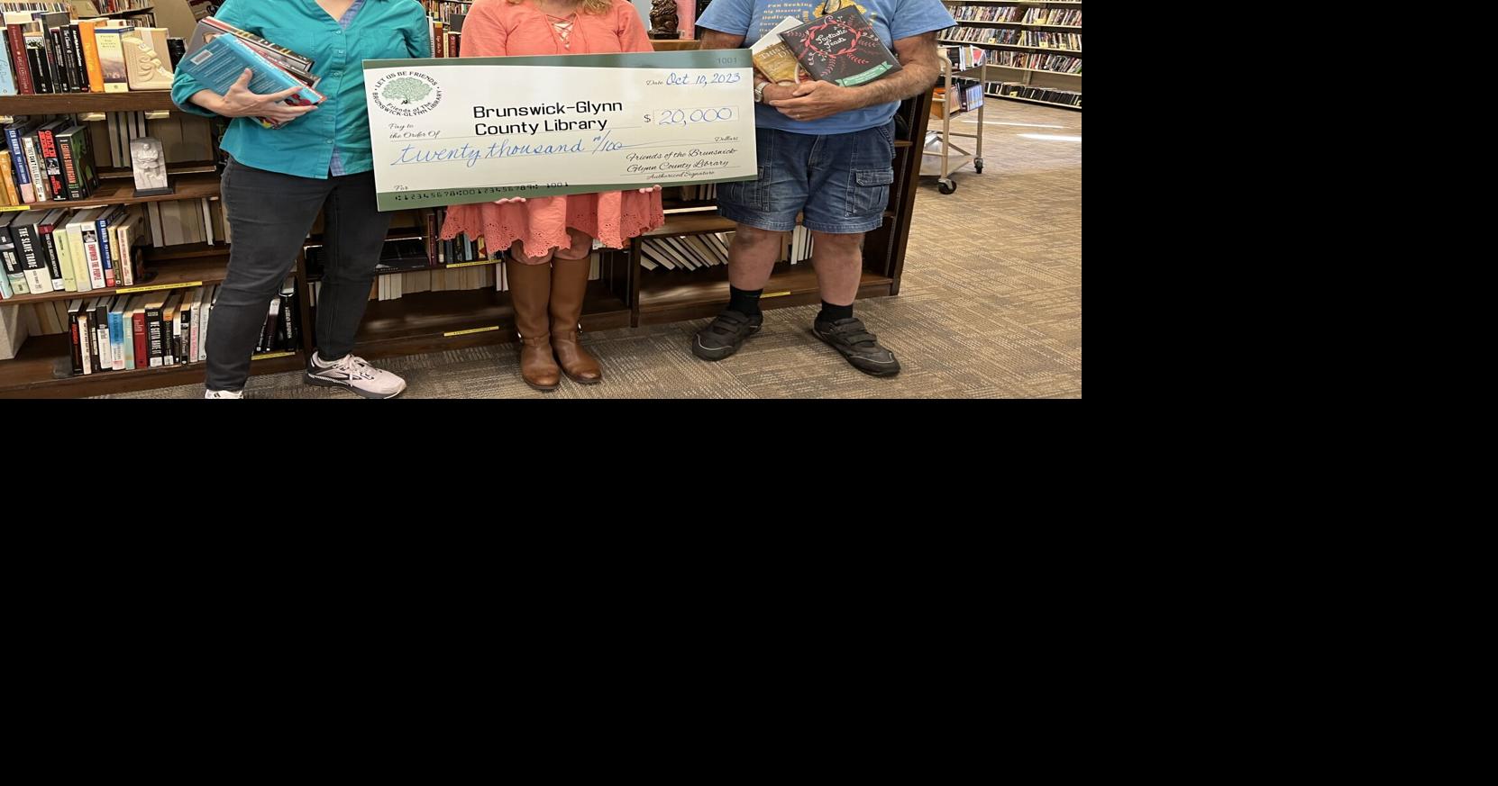 Friends of the Brunswick Library donates $20,000 | Community Life ...