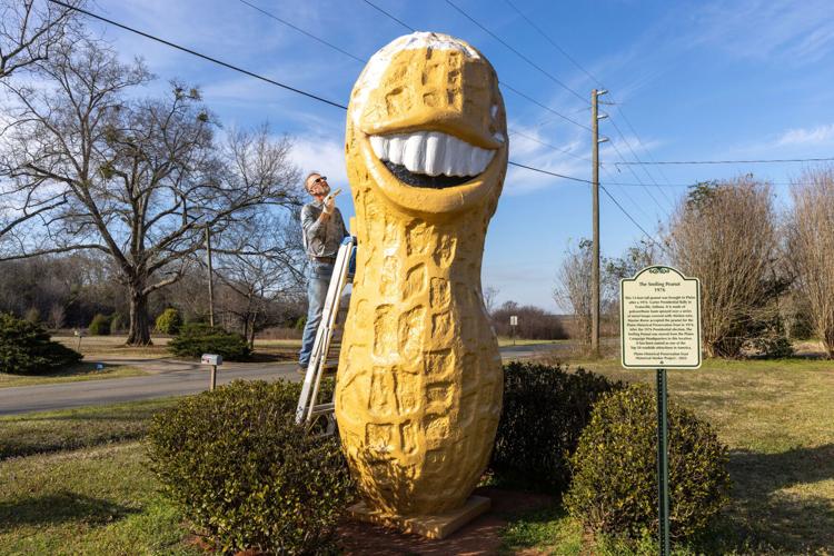 Plains ‘smiling peanut’ gets face-lift as residents prepare to say ...