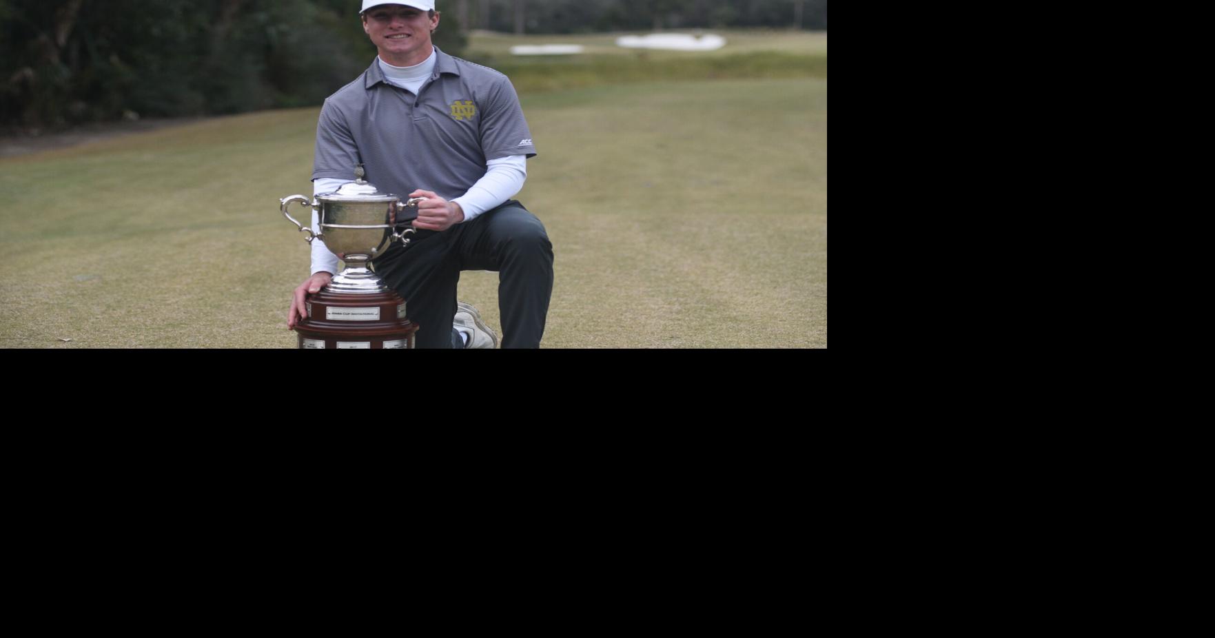 LUCK OF THE IRISH: Jacob Modleski of the University of Notre Dame wins ...