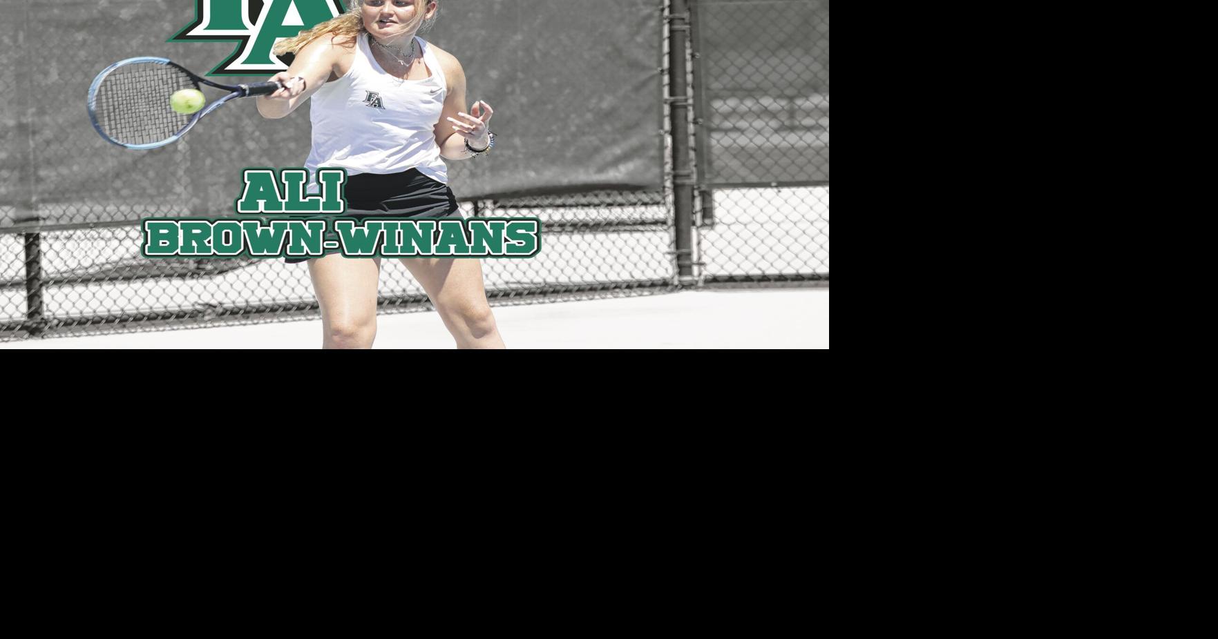 Ali Brown-Winans named The News' Girls Tennis MVP | Local Sports ...