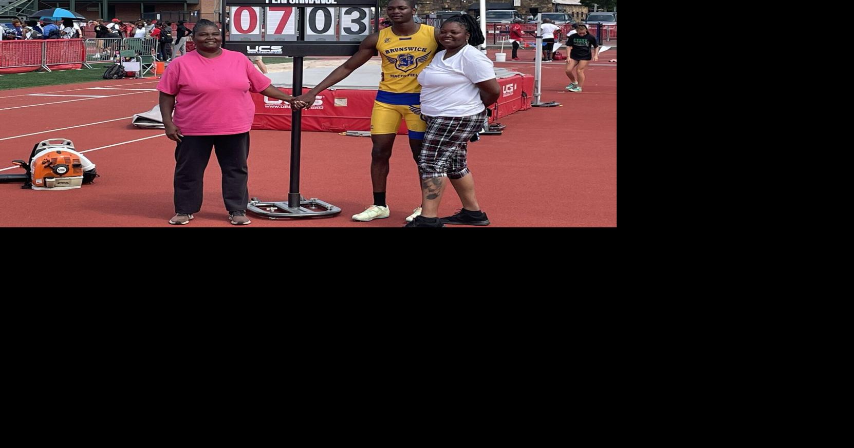 Brunswick High's Riyon Rankin breaks high jump record at state meet ...