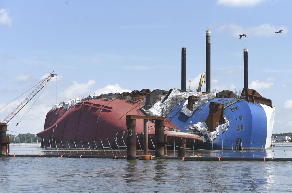 Golden Ray's removal delayed again | Local News | The Brunswick News