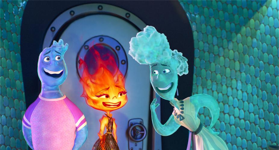 Review: Pixar's 'Elemental' is a romantic but murky mix of fire and ...