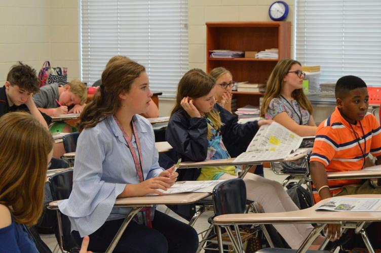 Jane Macon Middle teacher educates students on "five Ws" | Newspapers ...