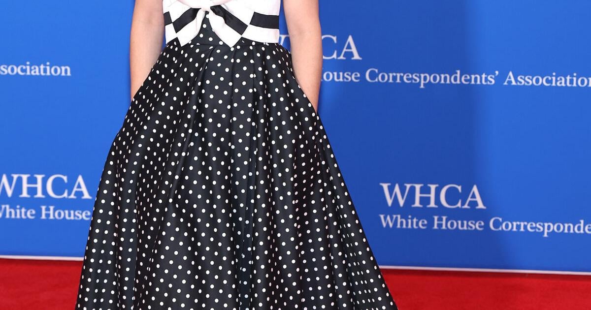 Tamara Keith's White House Correspondents' Association Dinner dress pays homage to 'Broadcast ...