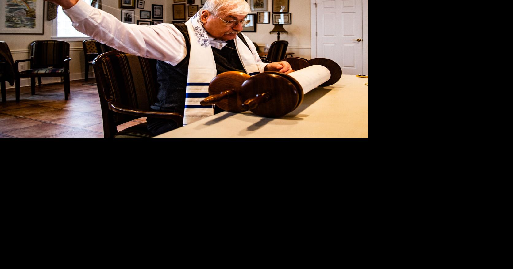 Sofer stops by Brunswick temple to restore Torahs | Life ...