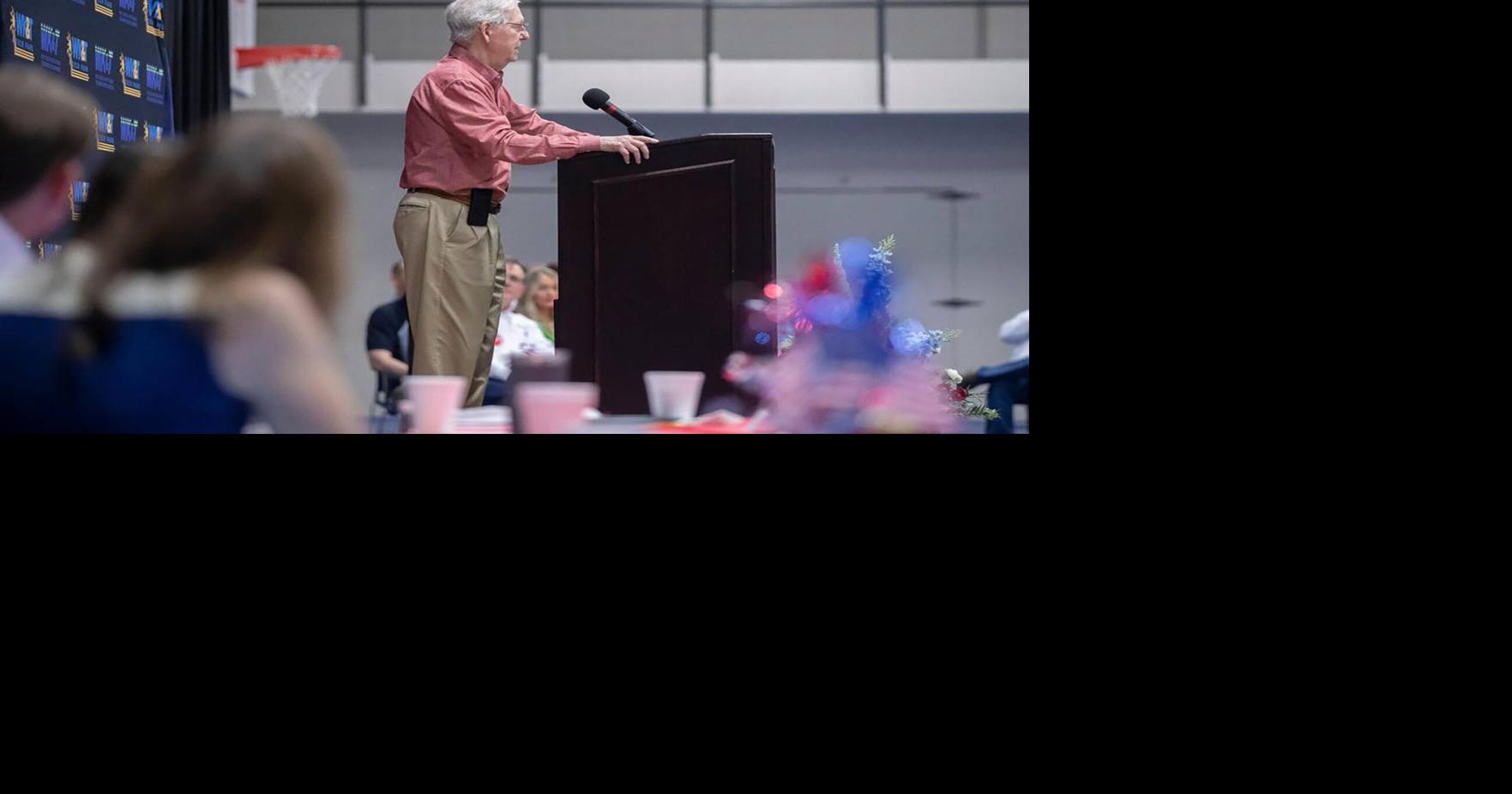 McConnell speaks at pre-Fancy Farm political event following health ...