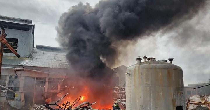 Lightning strike causes fire at Pinova | Local News | thebrunswicknews.com