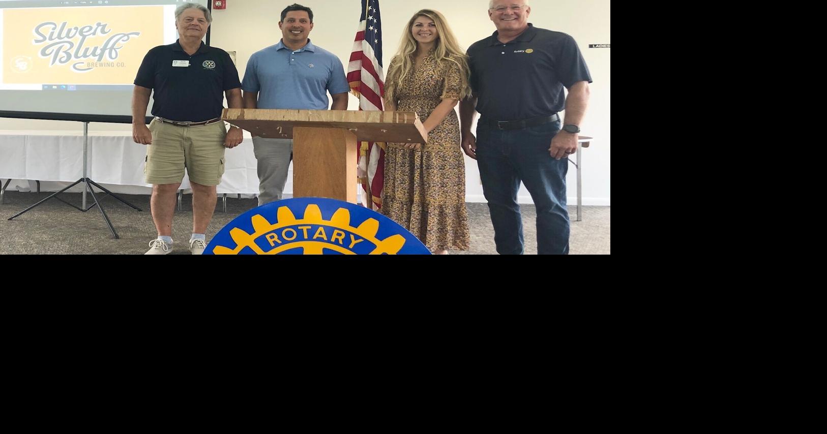 Owners of Silver Bluff Brewery visit Rotary Club | Community Life ...