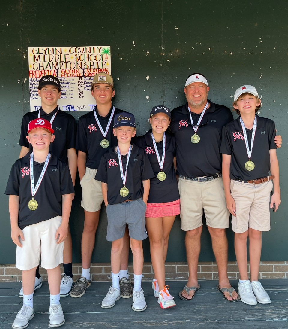 Glynn Middle caps off undefeated season with golf championship | Local ...