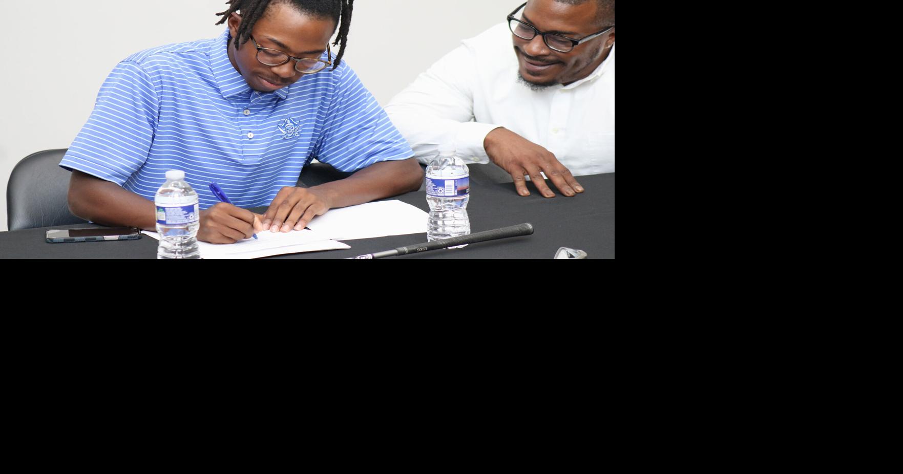 MANIFEST DESTINY: Brunswick High golfer Jeremiah Austin signs with ...