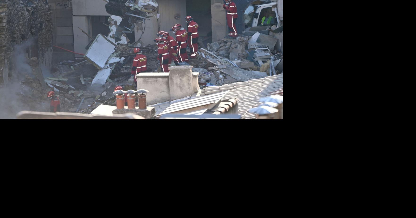8 missing after building collapse in Marseille; fire hinders rescue ...