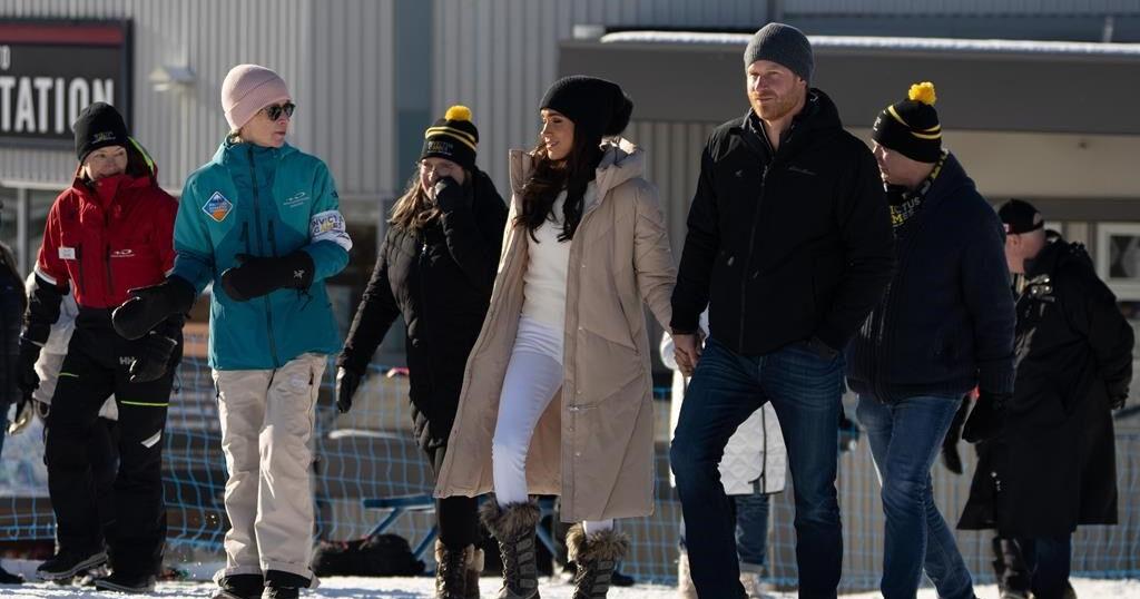 Prince Harry and Meghan in Whistler, B.C., for Invictus Games training ...