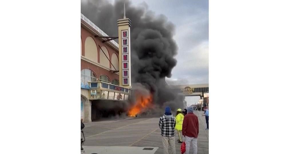 Officials investigate cause of Atlantic City Boardwalk fire that ...