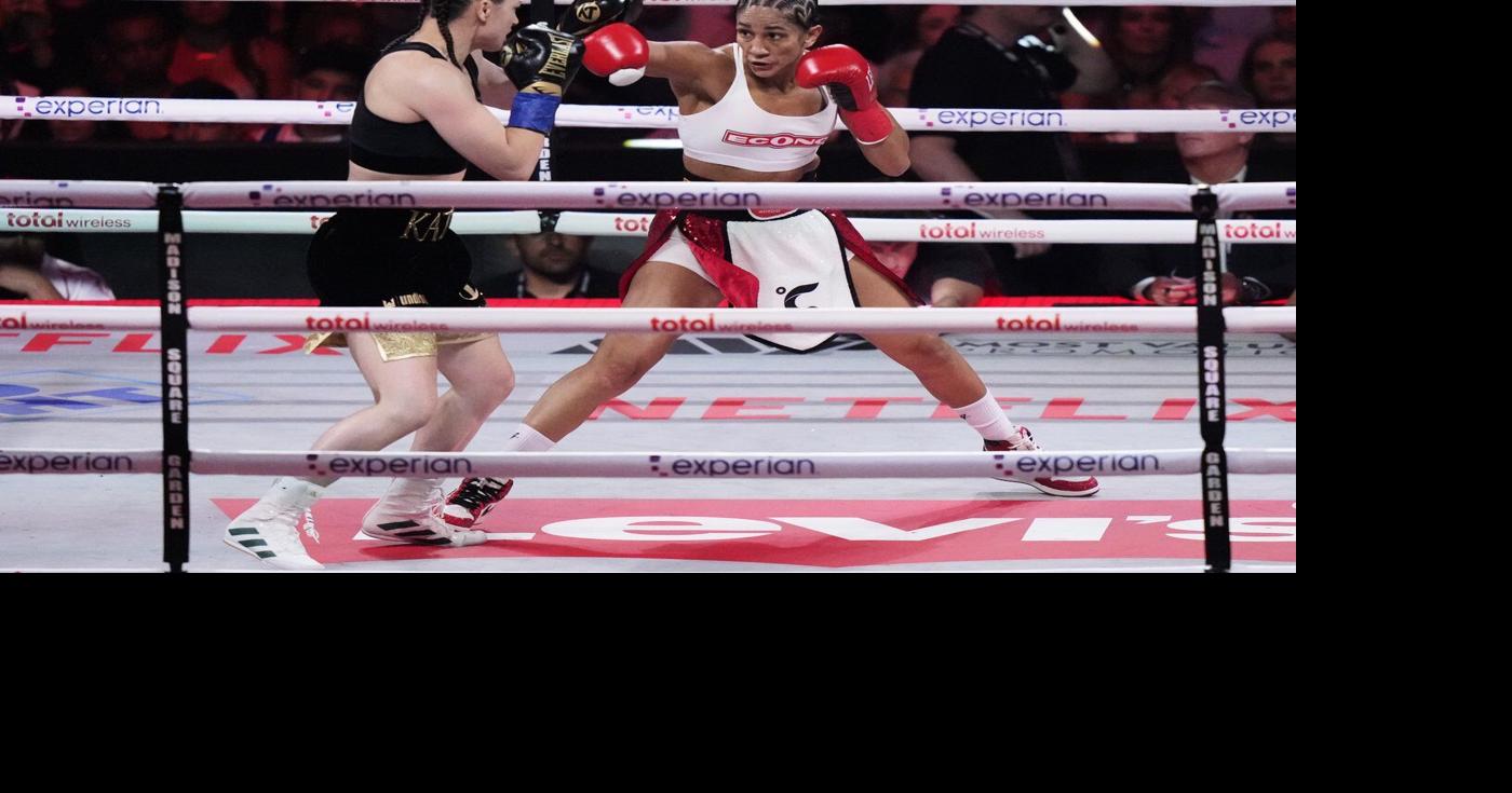Taylor beats Serrano for third time to remain undisputed 140-pound ...