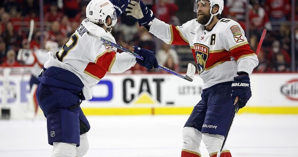 For the Florida Panthers, celebrations getting a bit hairy, just in ...