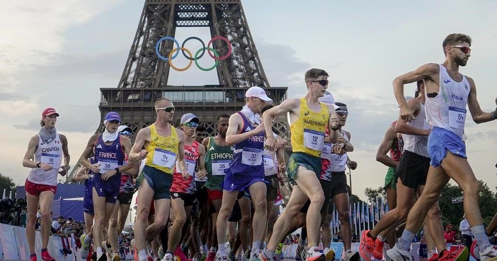 Canada's Dunfee speedwalks to 5th as athletics competition opens at ...