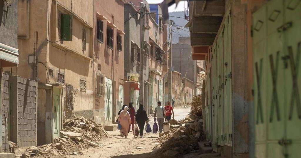 Moroccans whose homes were destroyed by last week's earthquake face ...